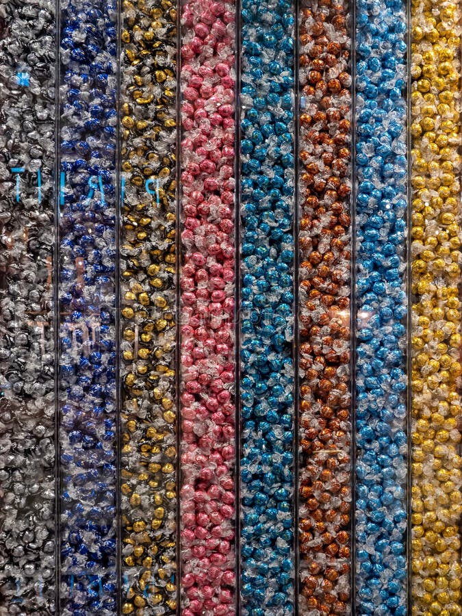 Background from Multi-colored Sweets. Sweets Sorted by Color Stock ...