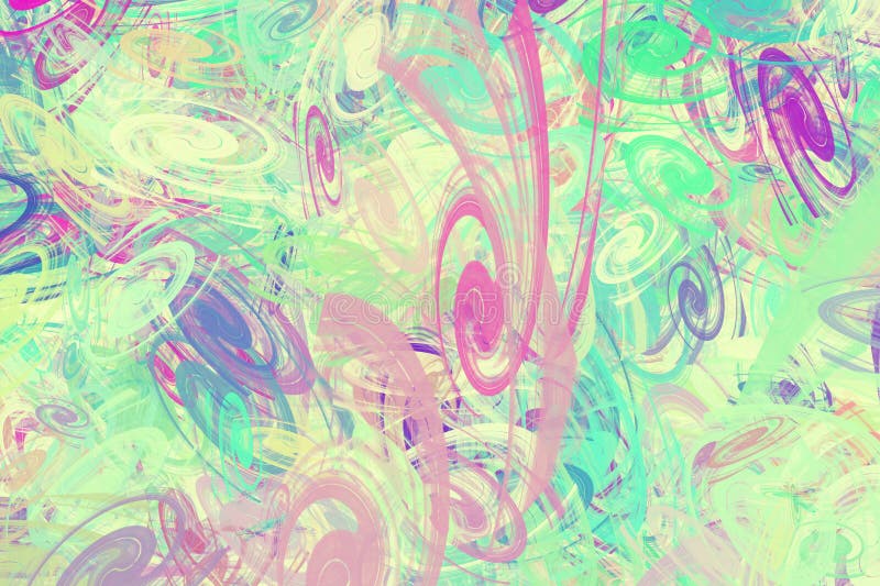 Chaotic Drawing Of Stylized Human Heads Stock Illustration ...