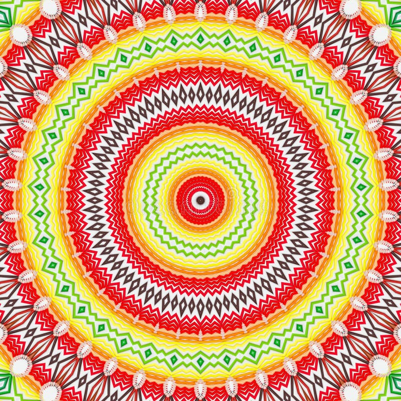 Background Multicolor Abstract Kaleidoscope Colorful. Symmetry Stock ...