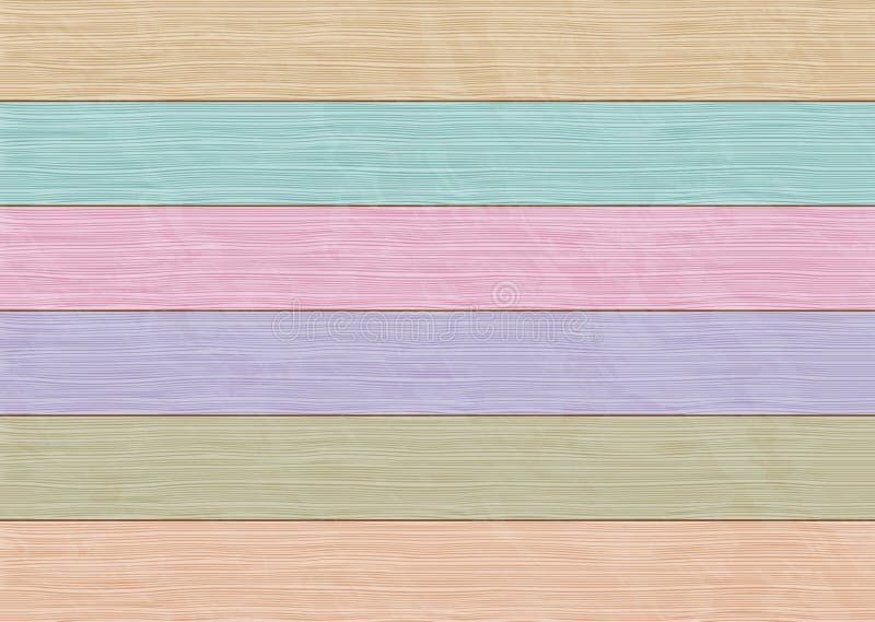 Background of Multicolor Wooden Boards Stock Vector - Illustration of ...