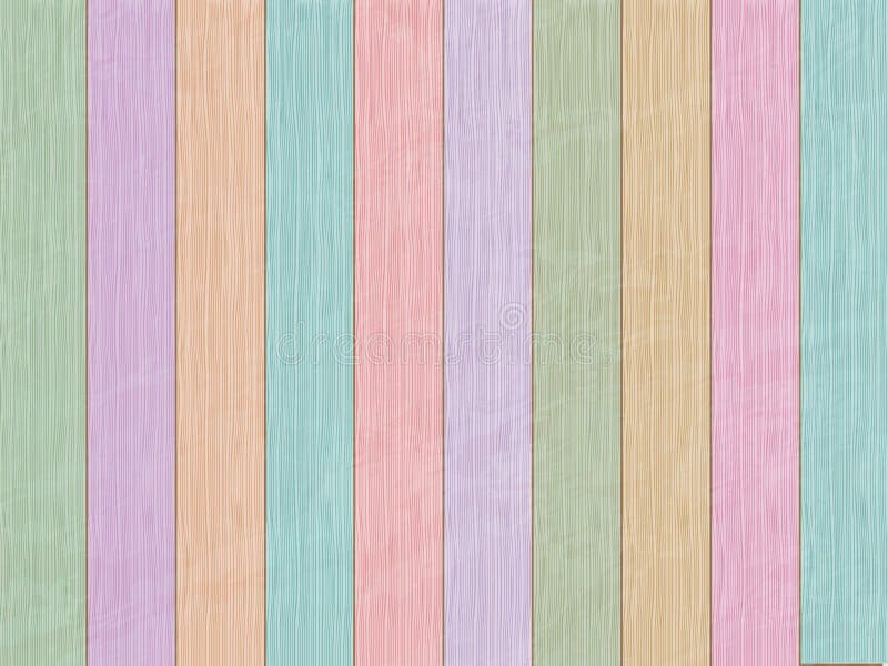 Background of Multicolor Wooden Boards. Vector Illustration Stock ...