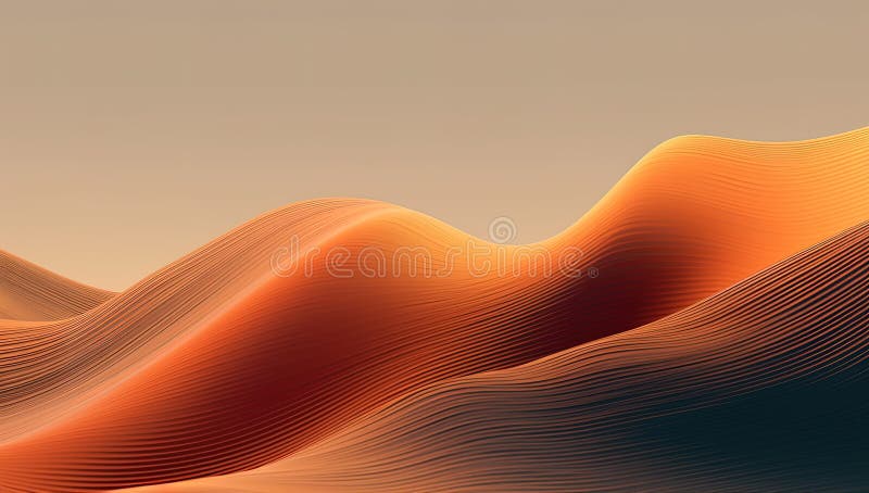 Background of Multicolored Curved Surfaces Mixed and Creating Abstract ...