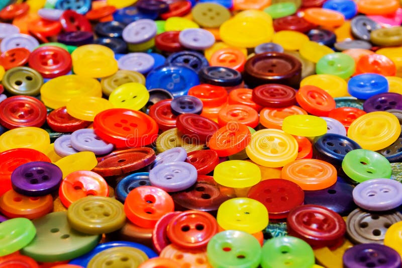 Background - Multicolored Flat Buttons Stock Photo - Image of handiwork ...