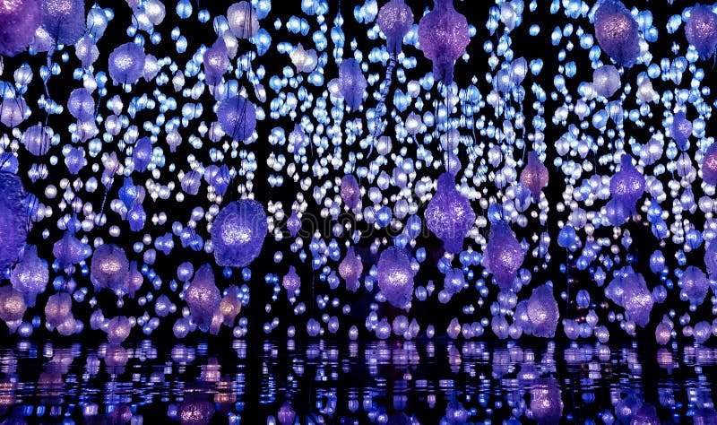 Background with Multiple Colorful Lights Stock Image - Image of ...