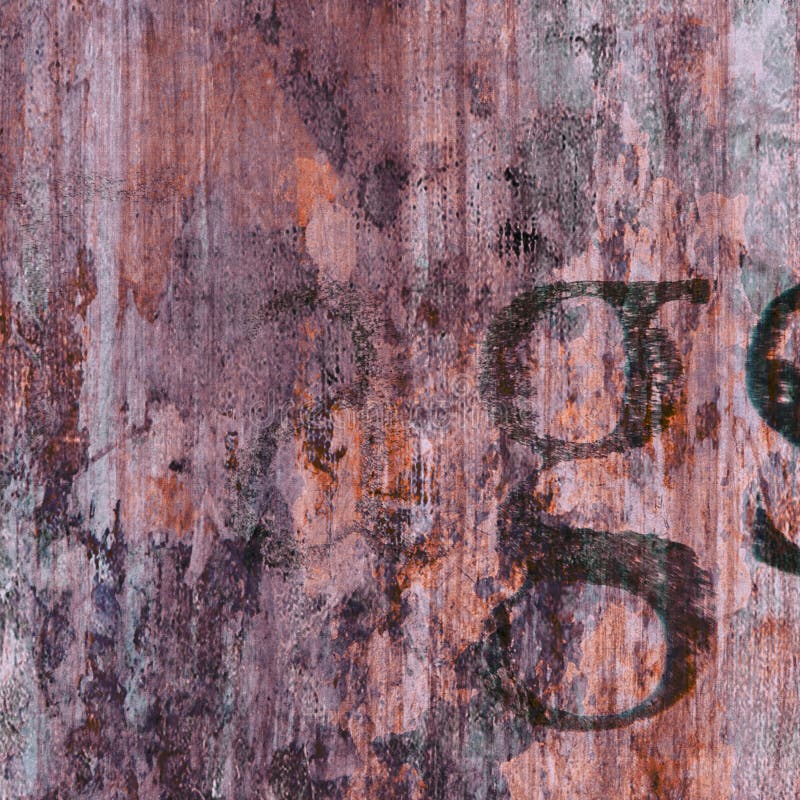 Urban Painting with Letters Stock Image - Image of background, texture ...