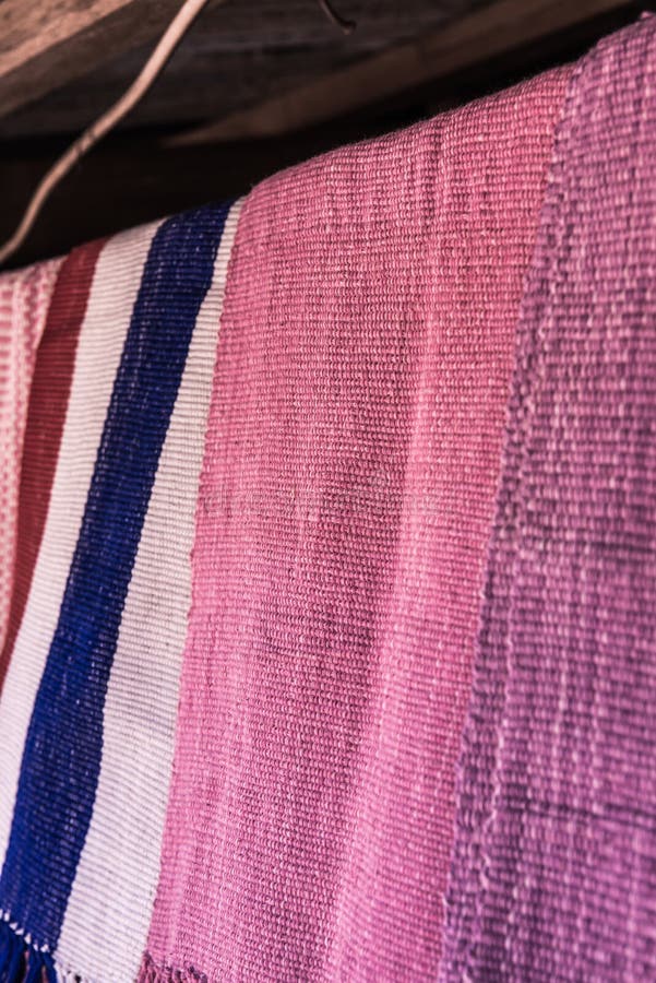 Background of Native Cloth at Doi Ang Khang Stock Photo - Image of ...