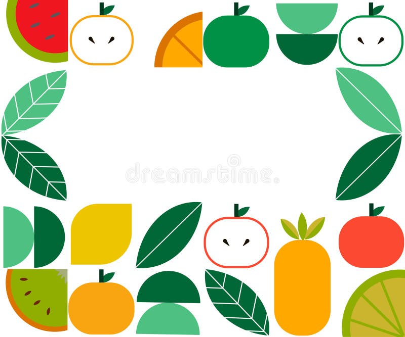 Background Neo Geo Abstraction with Text with Apple Mood Stock Vector ...