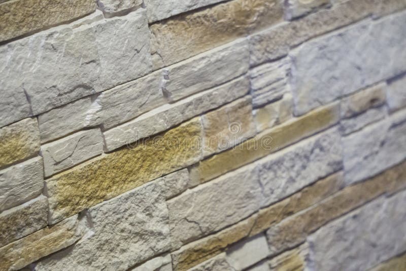 The New Design of Modern Wall Stock Image - Image of home, design ...