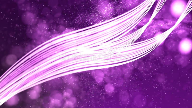Background with Nice Abstract Purple Lines 3D Rendering Stock ...