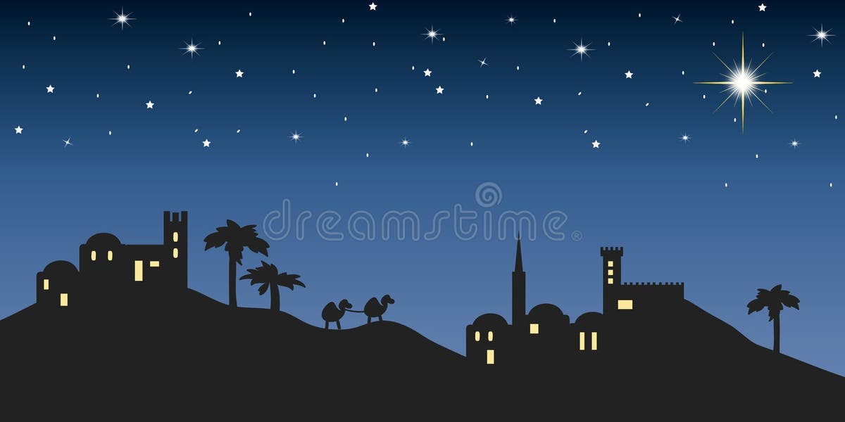 Bethlehem Outline Stock Illustrations – 950 Bethlehem Outline Stock ...