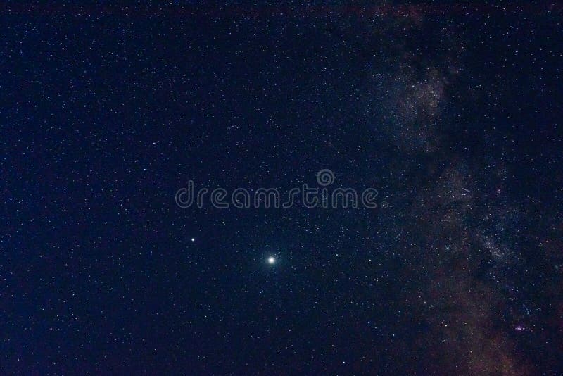 Background of the Night Sky with Many Stars Stock Photo - Image of ...
