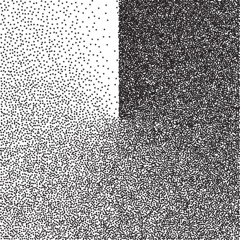 Noise Pattern. Seamless Grunge Texture. White Paper Stock Vector ...