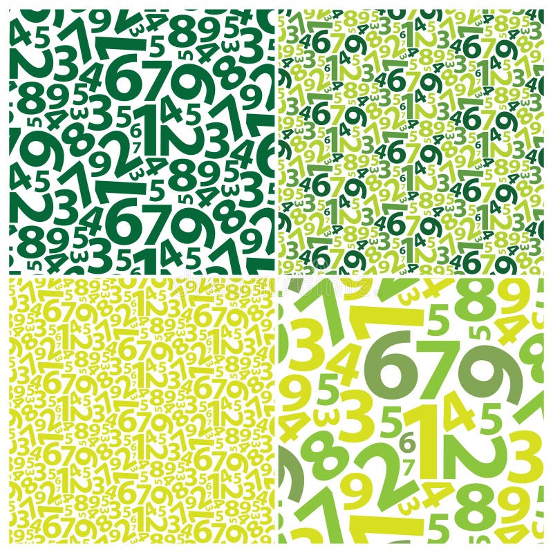 Background with numbers stock vector. Illustration of pattern - 14654738