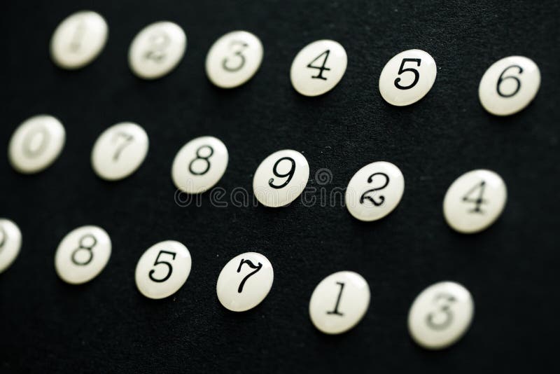 Background of numbers stock image. Image of math, graphic - 191632163