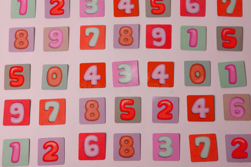 Background of Numbers. Finance Data Concept. Matematic Stock Photo ...