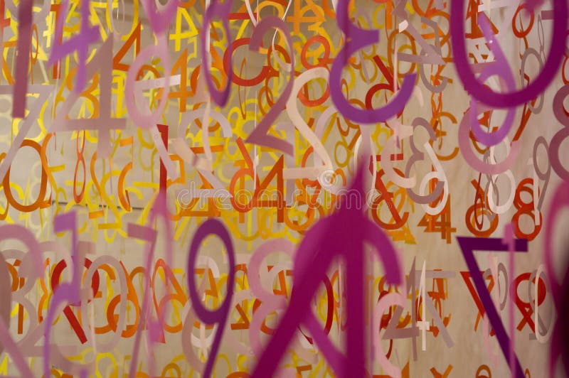 Random Letters Numbers Background Stock Illustrations – 239 Random ...