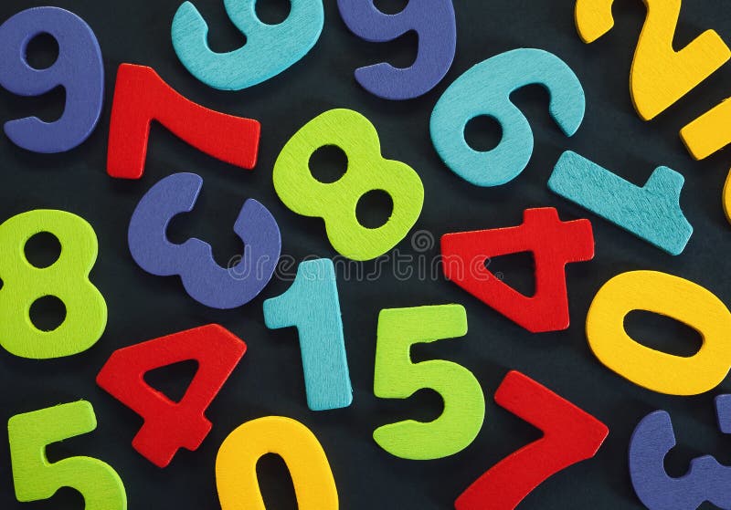 Numbers background stock illustration. Illustration of numbers - 23831837