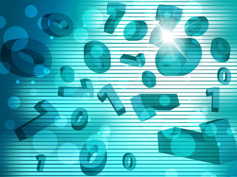 Background Numbers Shows Abstract Numeral and University Stock ...