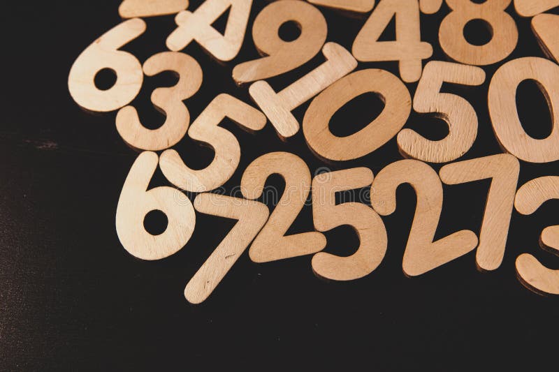 Background of Numbers. from Zero To Nine. Numbers Texture. Finance Data ...