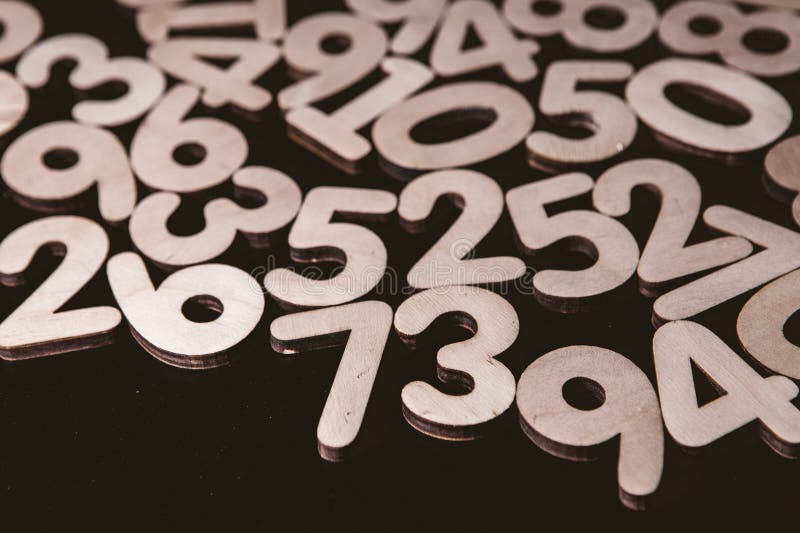 Background of Numbers. from Zero To Nine. Numbers Texture. Finance Data ...
