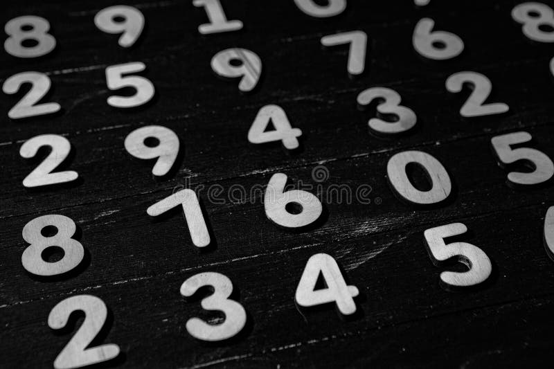 Background of Numbers. from Zero To Nine. Numbers Texture. Finance Data ...