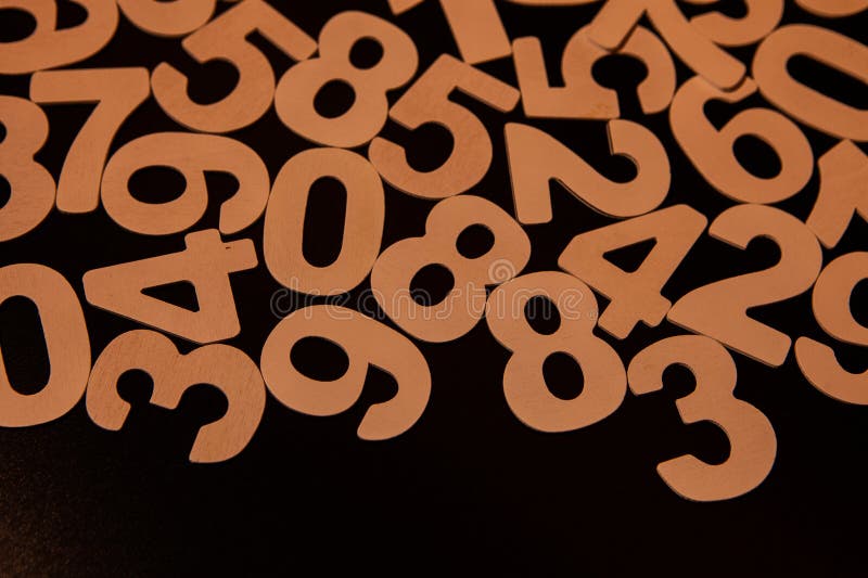 Abstract Background with Random Numbers. Business Pattern. Banking ...