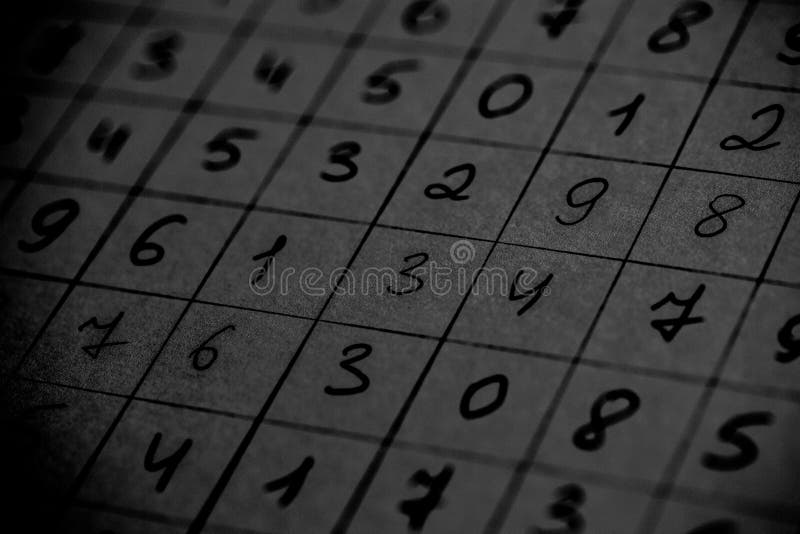 Background of numbers stock photo. Image of pattern - 191660396