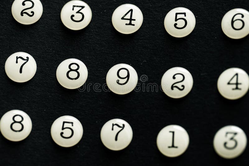 Background of numbers. stock image. Image of numeral - 191762935