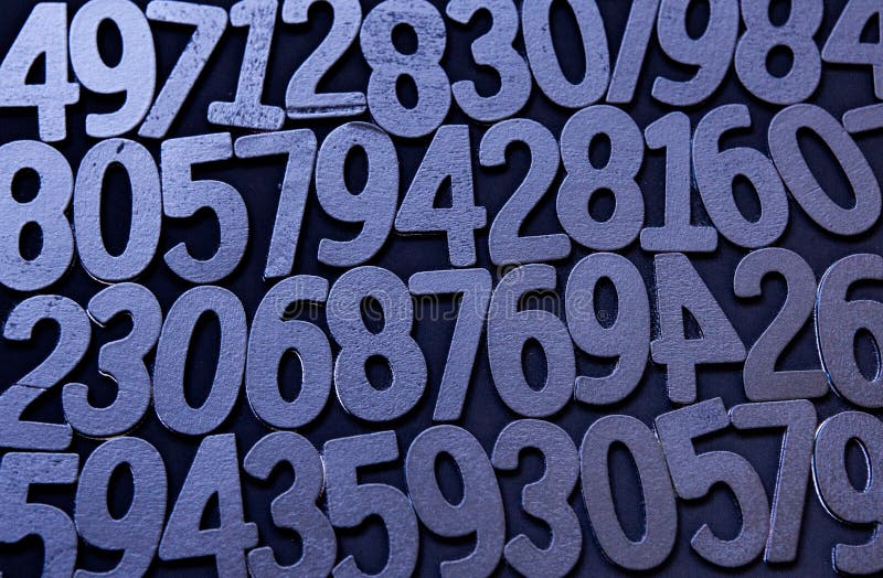 Background of Numbers. from Zero To Nine. Background with Numbers ...