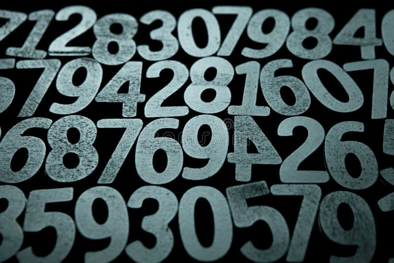 Background of Numbers. from Zero To Nine. Background with Numbers ...