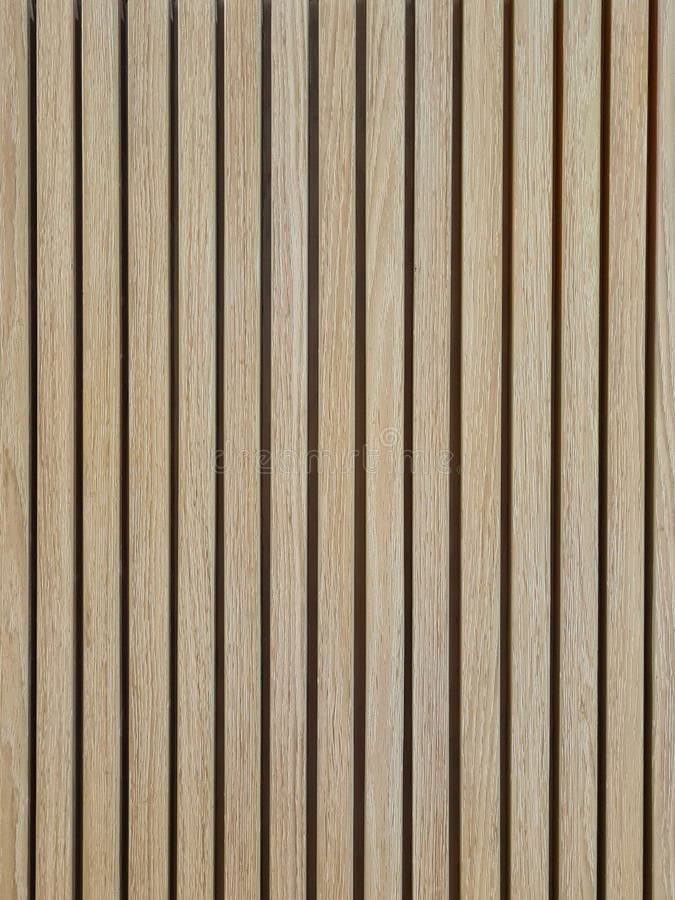 Background of Oak Acoustic Wood Wall Panel Stock Photo - Image of ...