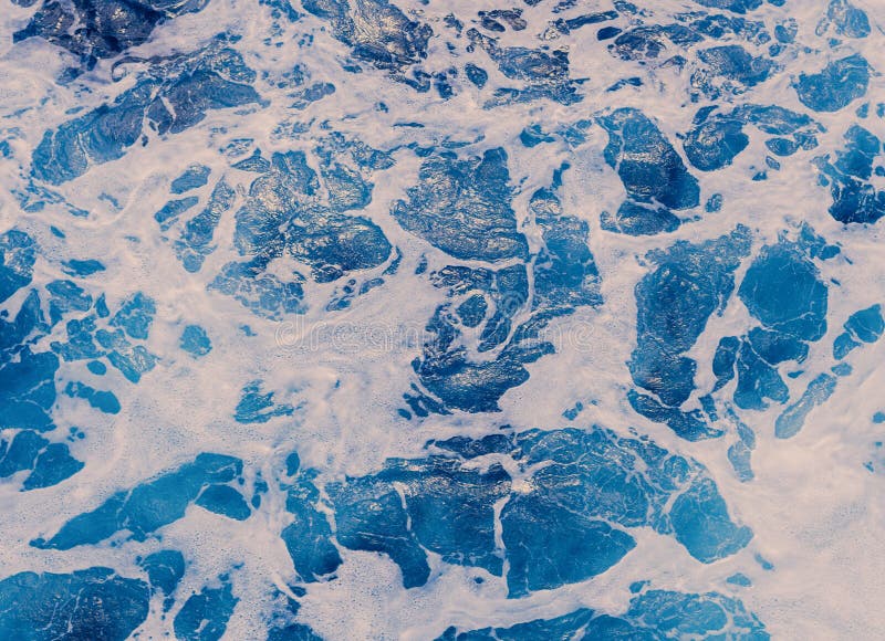 Background of Ocean Blue Wave and Texture Sea Water Stock Photo - Image ...