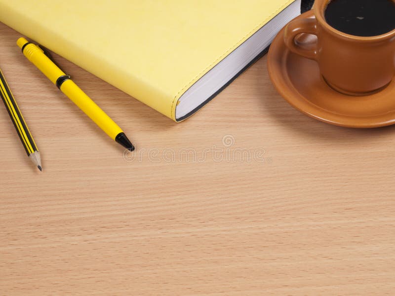 Background with Office Tools Stock Image - Image of accessory, business ...