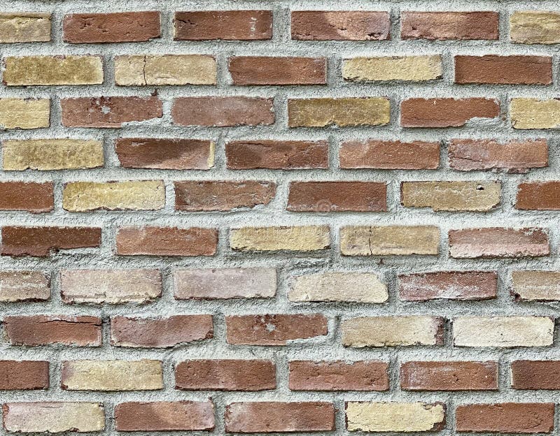 Background of a Old Brick House. Stock Image - Image of retro, concrete ...