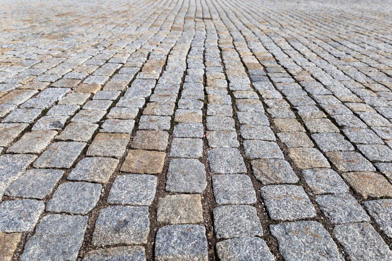 Background of Old Cobblestone, Cobbles, Close-Up Stock Image - Image of ...