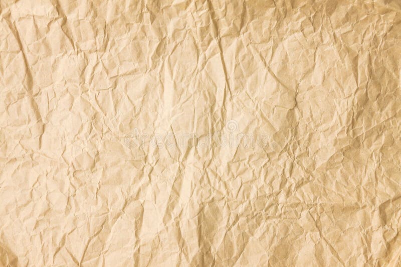 Background of Old Crumpled Colored Parchment Paper Stock Image - Image ...