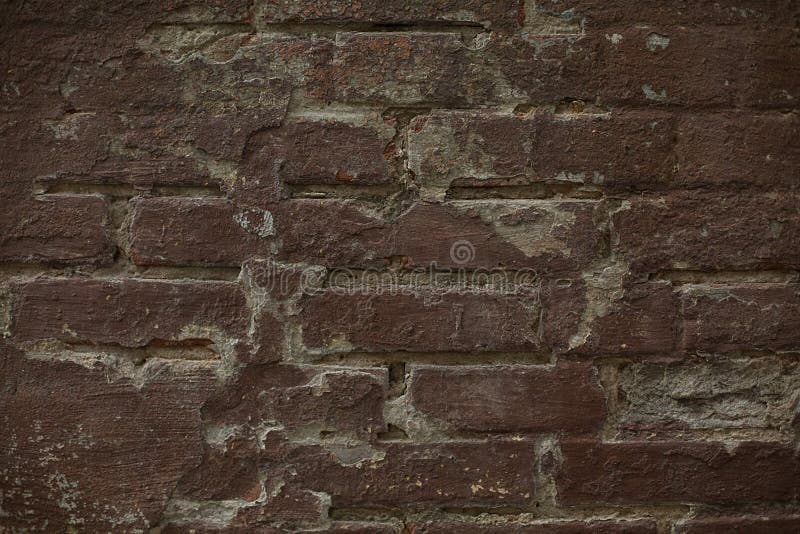 Background Brown Dark Texture Wall of Blocks Stock Photo - Image of ...