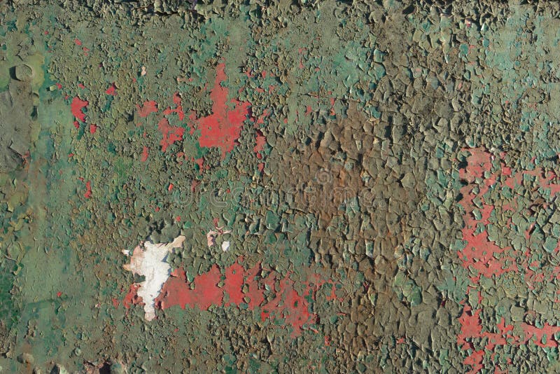 Background with Old Flaky Paint. Stock Photo - Image of white, cracked ...
