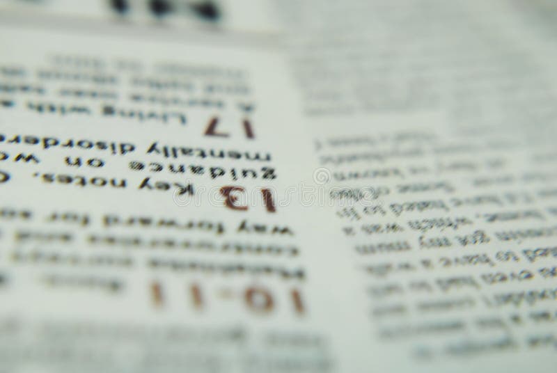 Background from Old Newspapers the Text is Not Readable Editorial Stock ...