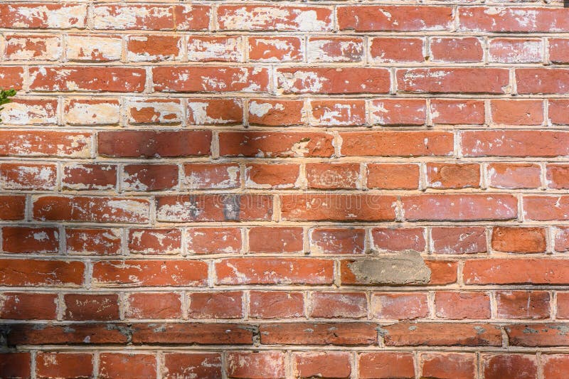 Background of Old Red Brick Wall Brick 8 Stock Photo - Image of ...
