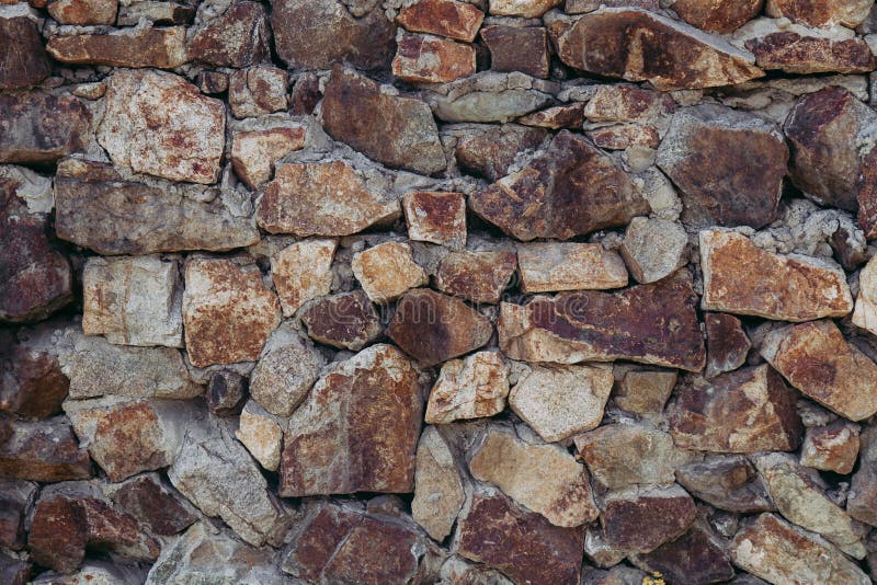 Background of Old Worn Stone Wall Texture. Stock Image - Image of ...