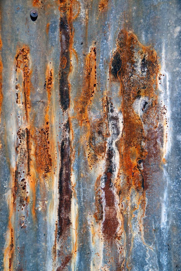 Old Zinc Sheets Texture Background, Rusty on Galvanized Metal Surface ...