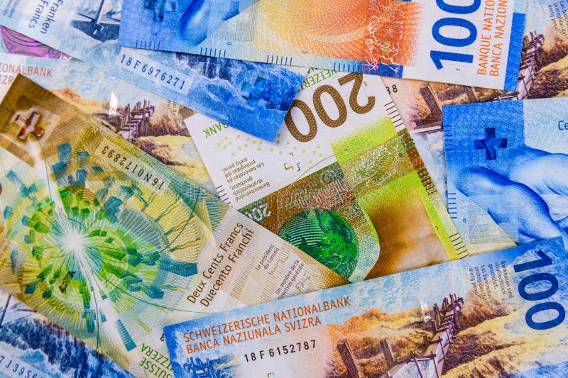 Swiss money, a background stock image. Image of background - 132141357