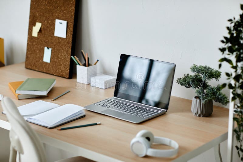 Students Workplace Close Up Stock Image - Image of architecture, style ...