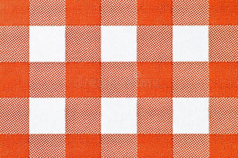 Orange Checkered Background Stock Image - Image of square, shape: 157653167