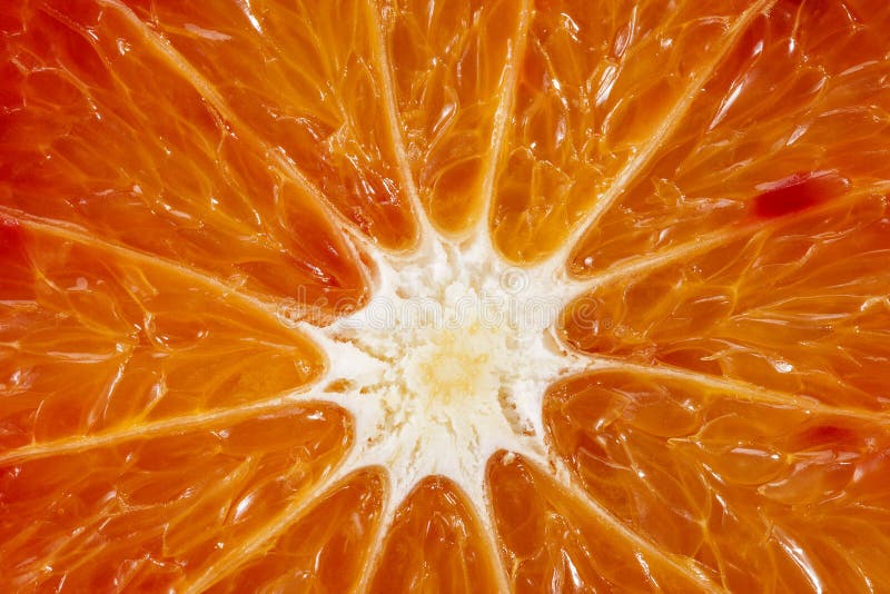 Background of Orange Cross-section, Close Up Stock Image - Image of ...