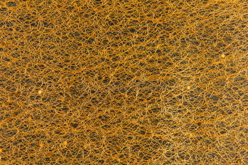 Orange Net Fabric Background Stock Photo - Image of black, sequin ...