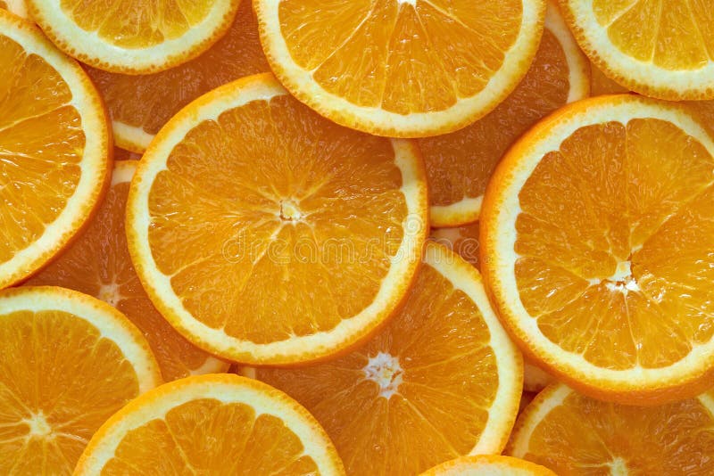 Background from Orange Slices. Rings of Orange Stock Photo - Image of ...