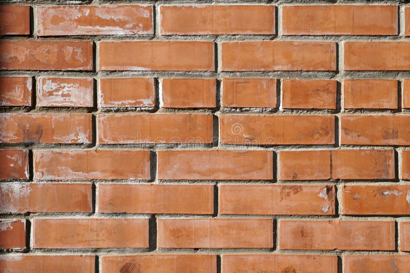 Background of Ordinary Red Brick Wall. City Background Stock Photo ...