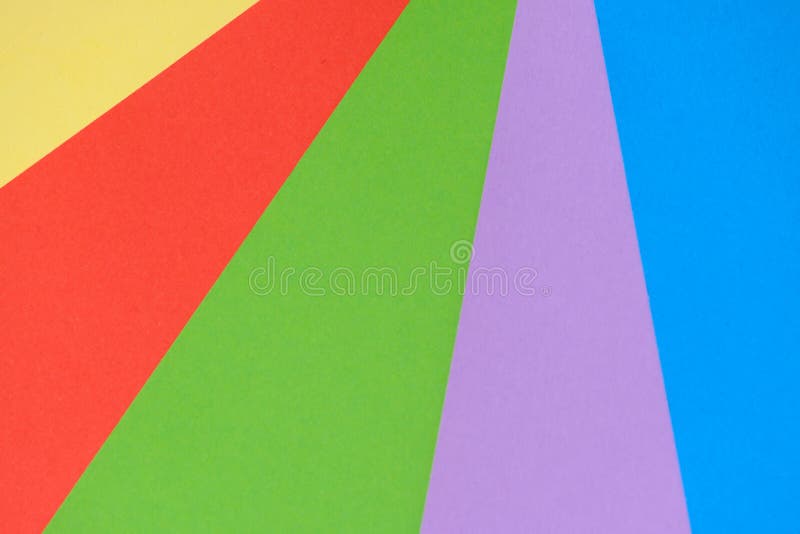 Background of Paper of Different Colors Stock Image - Image of bright ...